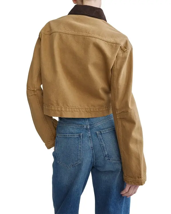 DL1961 Highluxe Cotton Blend Denim Jacket