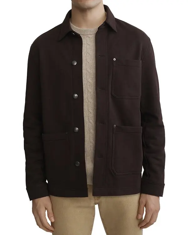 DL1961 Boxy Fit Ultimate Knit Denim Shirt Jacket