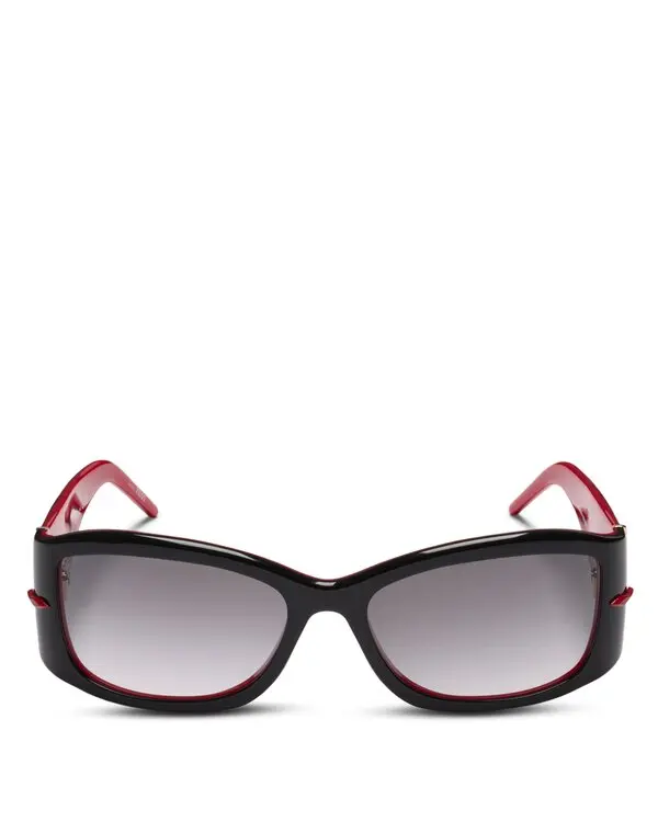 CHRISTIAN LOUBOUTIN Square Gradient Sunglasses, 58mm