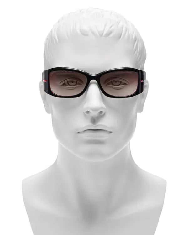 CHRISTIAN LOUBOUTIN Square Gradient Sunglasses, 58mm