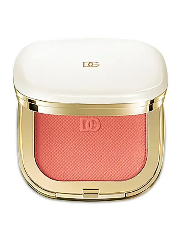 Dolce & Gabbana Cheeks & Eyes Match Lasting Blush & Eyeshadow Powder - Joyful Peach