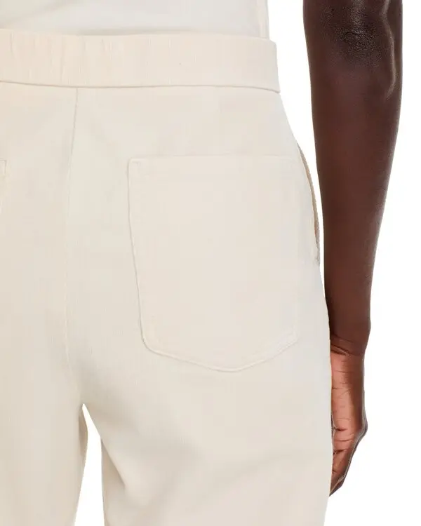 Eileen Fisher Cotton Stretch Corduroy Ankle Straight Pants