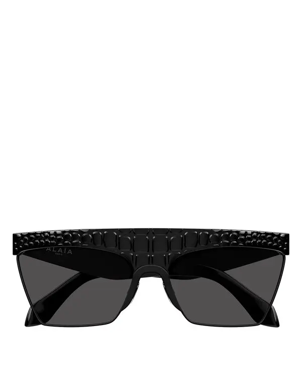 Alaïa Shield Sunglasses, 62mm