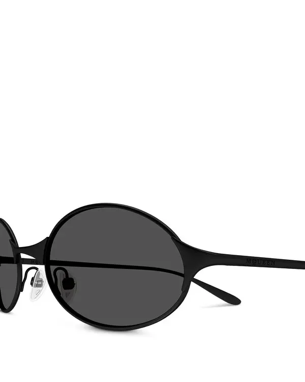 Alexander McQueen Alexander Oval Sunglasses, 55mm