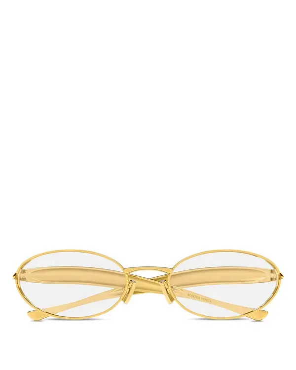 Bottega Veneta Sardine Oval Sunglasses, 57mm