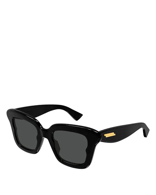 Bottega Veneta Sophia Ribbon Butterfly Sunglasses, 48mm - Black