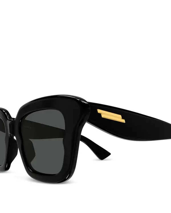 Bottega Veneta Sophia Ribbon Butterfly Sunglasses, 48mm - Black