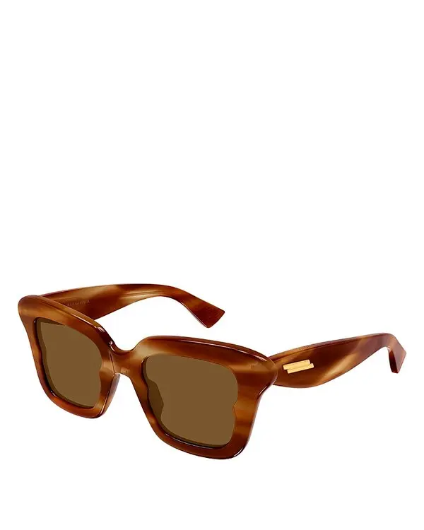 Bottega Veneta Sophia Ribbon Butterfly Sunglasses, 48mm - Havana