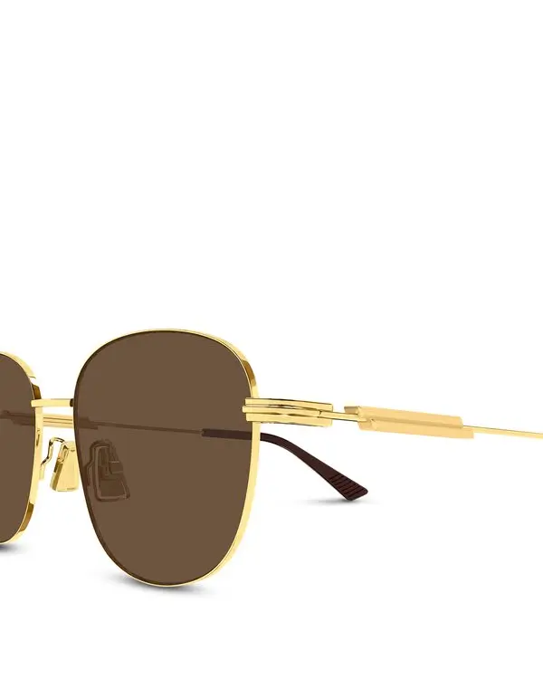 Bottega Veneta Square Sunglasses, 56mm