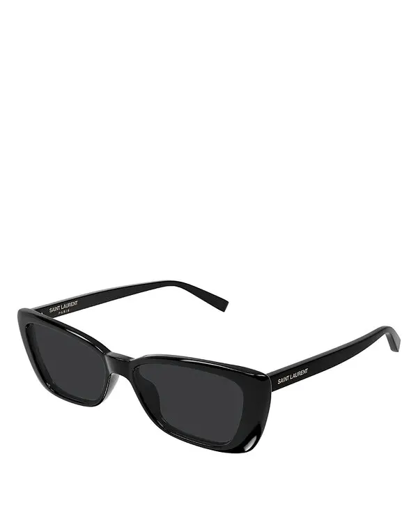 Saint Laurent Rectangular Sunglasses, 54mm
