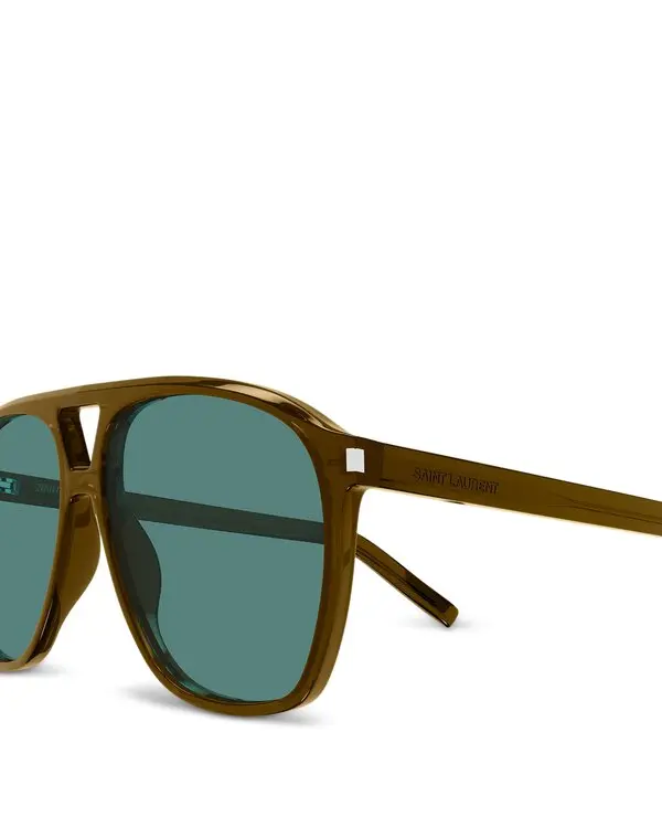Saint Laurent Dune Pilot Sunglasses, 58mm