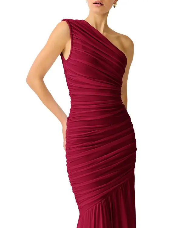 ELLIATT Florencea One Shoulder Maxi Dress