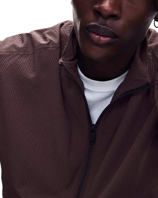 On Courtside Half Zip Eaze Sweatshirt - Mulberry