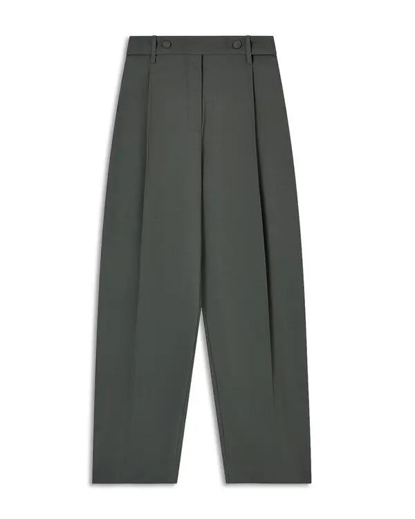 Emporio Armani Barathea Belted Trousers