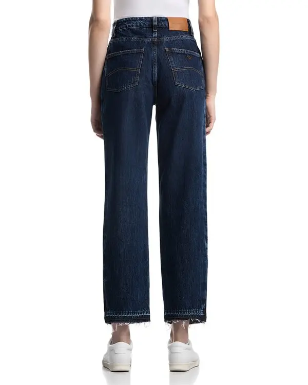 Emporio Armani High Rise Straight Jeans
