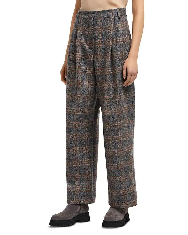 Emporio Armani Icon Checkered Trousers