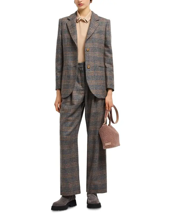Emporio Armani Icon Checkered Trousers