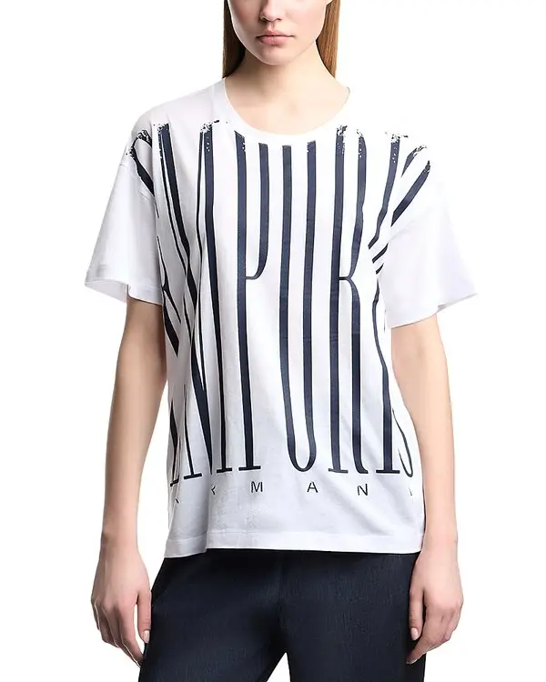 Emporio Armani Lightweight Tee - Optical White