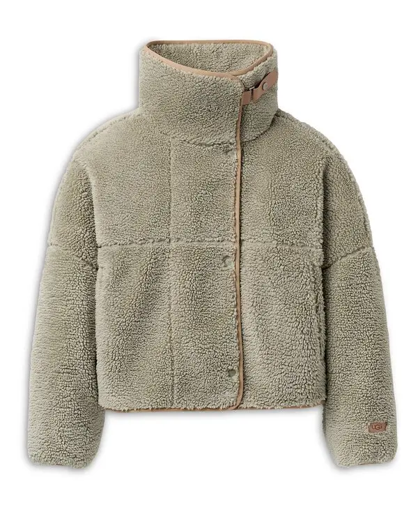 UGG Raynie Relaxed Sherpa Fleece Jacket - Vinito