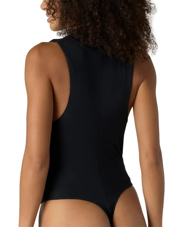 Free People We're Going Out Cowl Neck Bodysuit