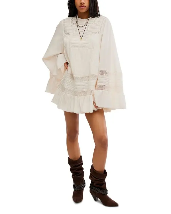 Free People Better Horizons Cotton Mini Dress