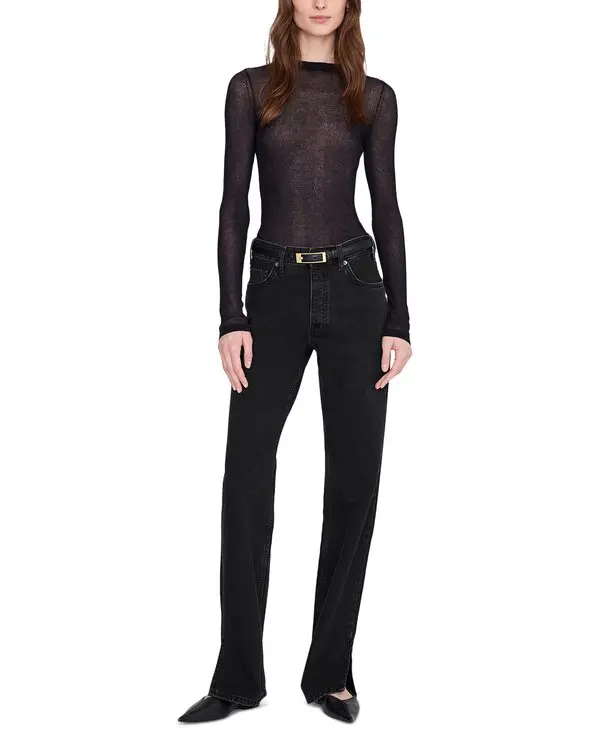 ANINE BING Elly Leather Belt