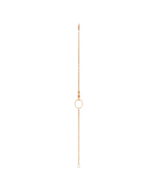 CARTIER Love Interlocking Bracelet 18k Rose Gold