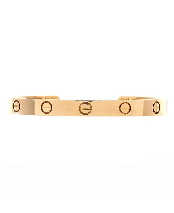 CARTIER Love Cuff Bracelet 18k - Gold