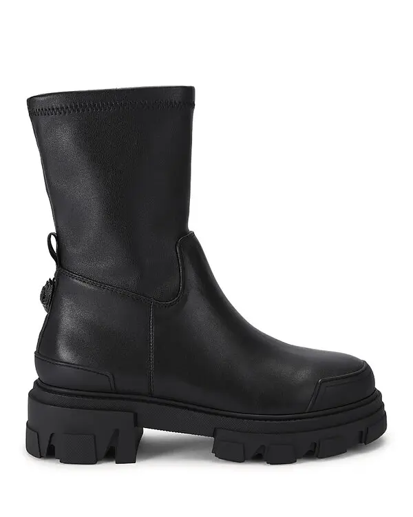 Kurt Geiger Stomp Sock Ankle Boots - Black
