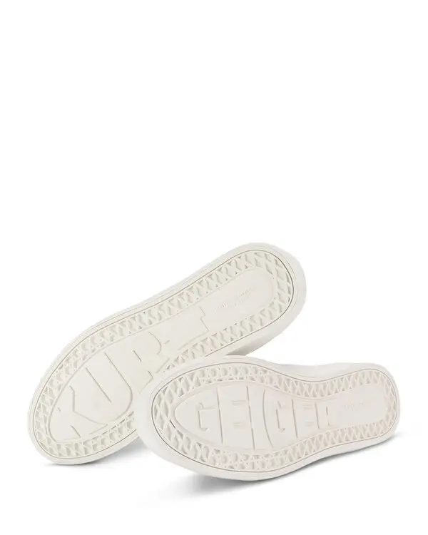 Kurt Geiger London Leather Sneakers - White/black