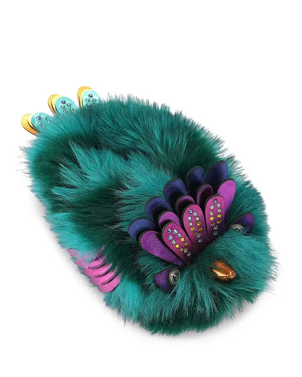 Kurt Geiger Eagle Fluff Slippers