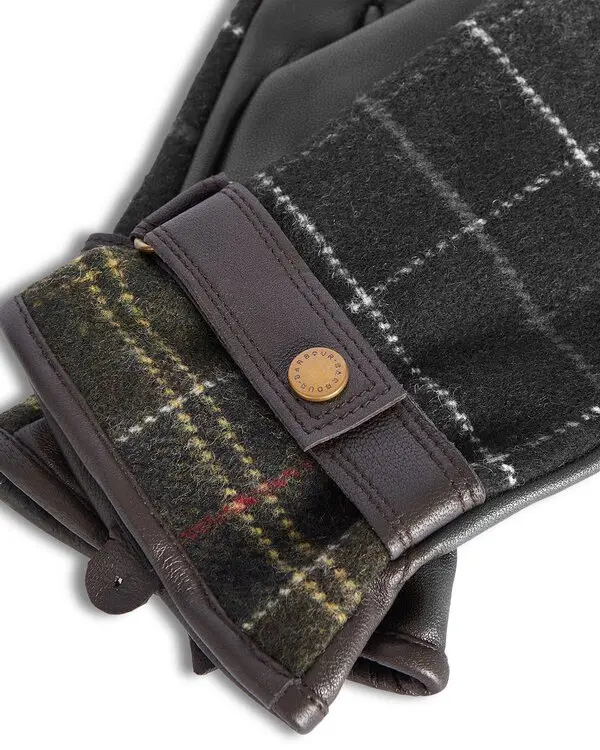 Barbour Aubrey Waterproof Tartan Tech Gloves