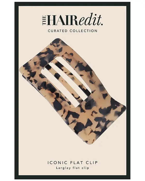 THE HAIR EDIT Iconic Flat Lay Clip - No Color