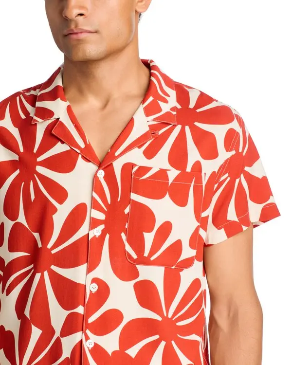 YUASA MENSWEAR Floral Resort Shirt