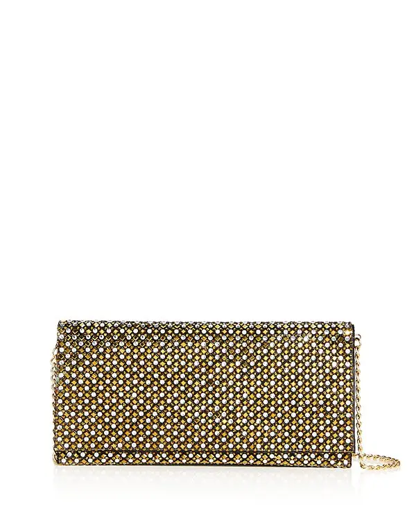 Aqua Kori Crystal Embellished Clutch Exclusive