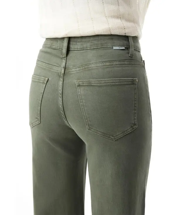 BAYEAS Mid Rise Wide Leg Denim Jeans Stretch Comfortable - Initia