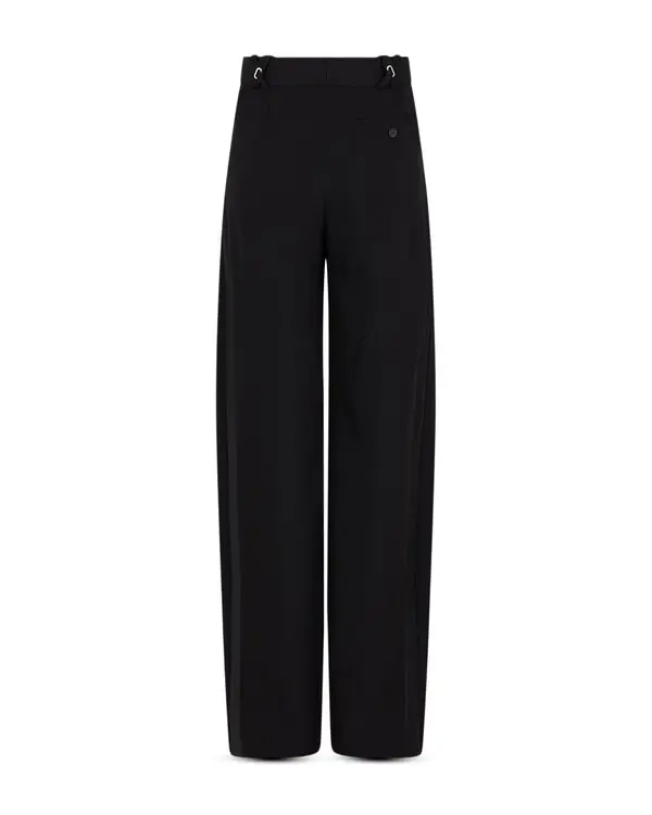 Rabanne Wool Stretch Straight Leg Pants
