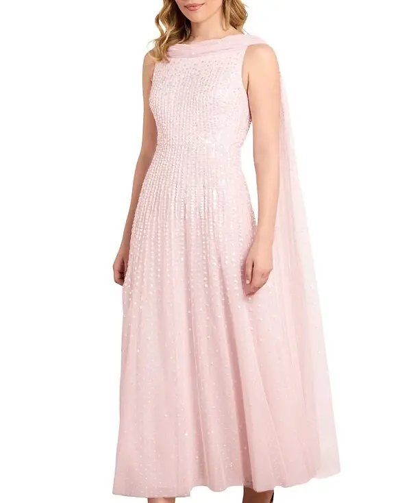 NEEDLE & THREAD Moonlight Sequin Ankle Gown