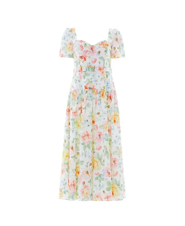 NEEDLE & THREAD Sienna Rose Cotton Ballerina Dress