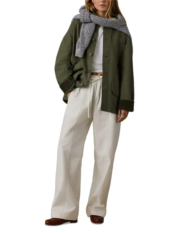 Faherty Brand Sunwashed Canvas Barn Jacket