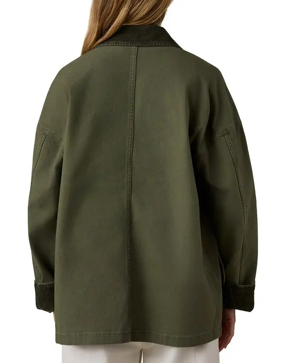 Faherty Brand Sunwashed Canvas Barn Jacket