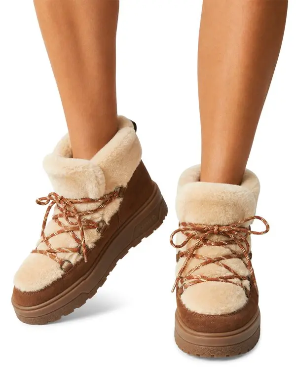 La Canadienne Epic Shearling Lined Waterproof Snow Boots