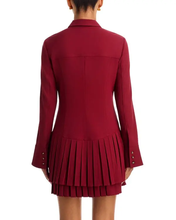 Cinq À Sept Dalissa Pleated Shirt Dress