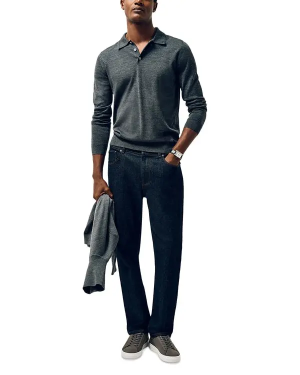 REISS Finley Nubuck Sneakers