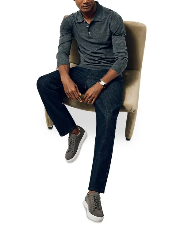 REISS Finley Nubuck Sneakers