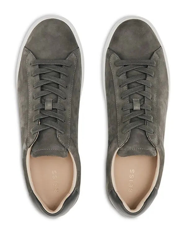 REISS Finley Nubuck Sneakers