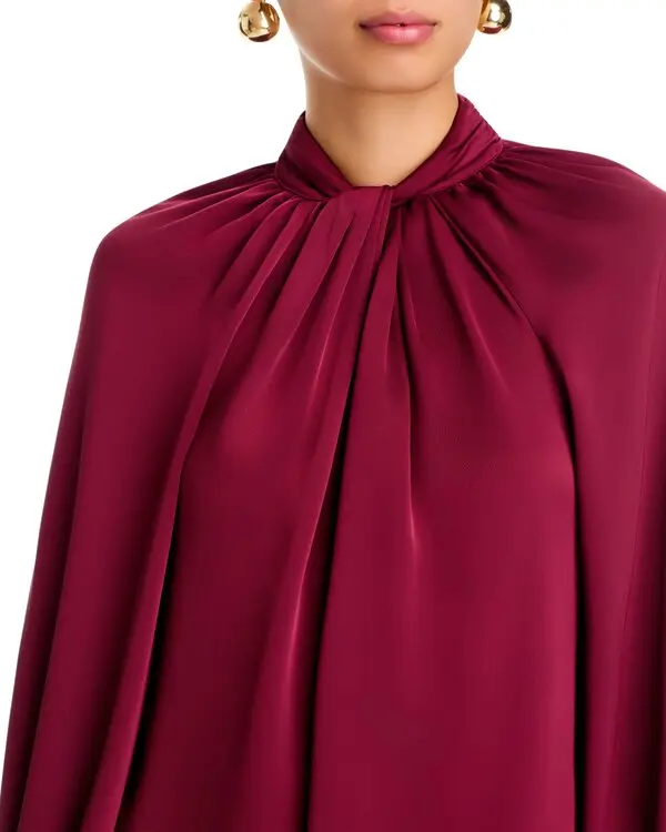 Ramy Brook Emmy Twist Neck Relaxed Blouse