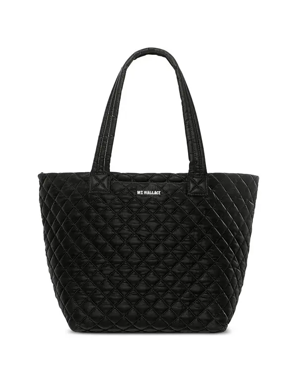 Mz Wallace Medium Metro Quilted Tote - Tech Velvet