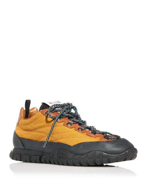 Miu Miu Tyre Nylon Sneakers