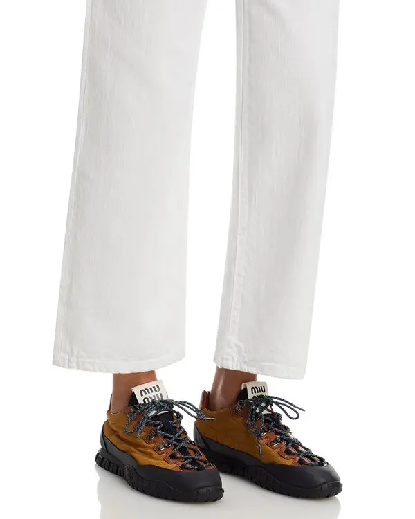 Miu Miu Tyre Nylon Sneakers